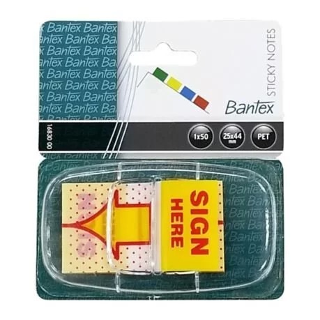 Bantex "Sign Here" Post-it 旗仔 #16830