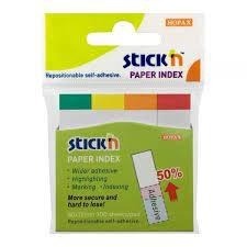 Hopax Stick'n 4色Memo旗仔 (50 x12mm) #21611