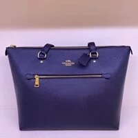 [S] COACH F79608 GALLERY TOTE IN SIGNATURE CANVAS,MIDNIGHT ...