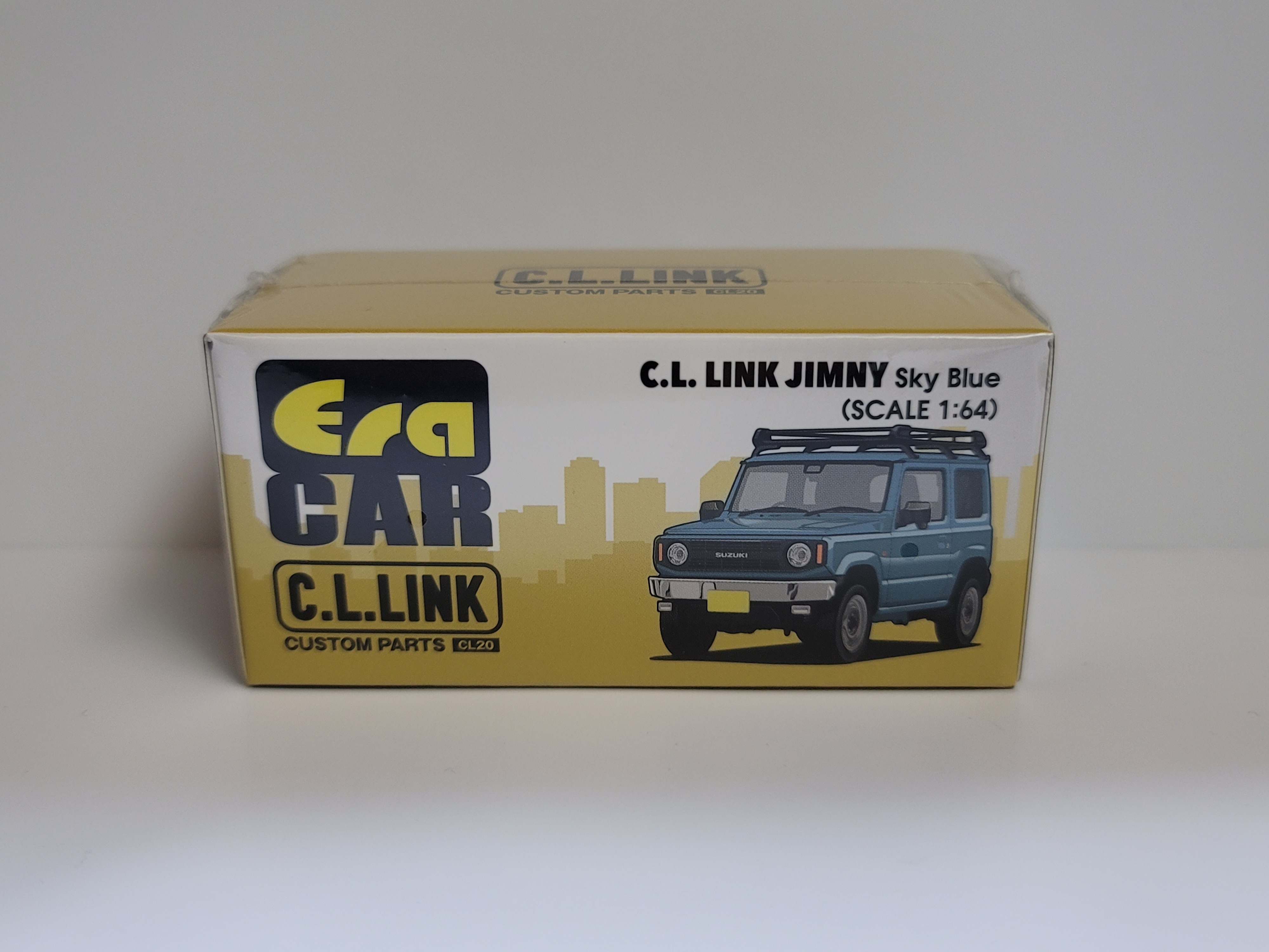 ERA CAR 1/64 C.L. LINK Jimny Sky Blue Custom Parts CL20