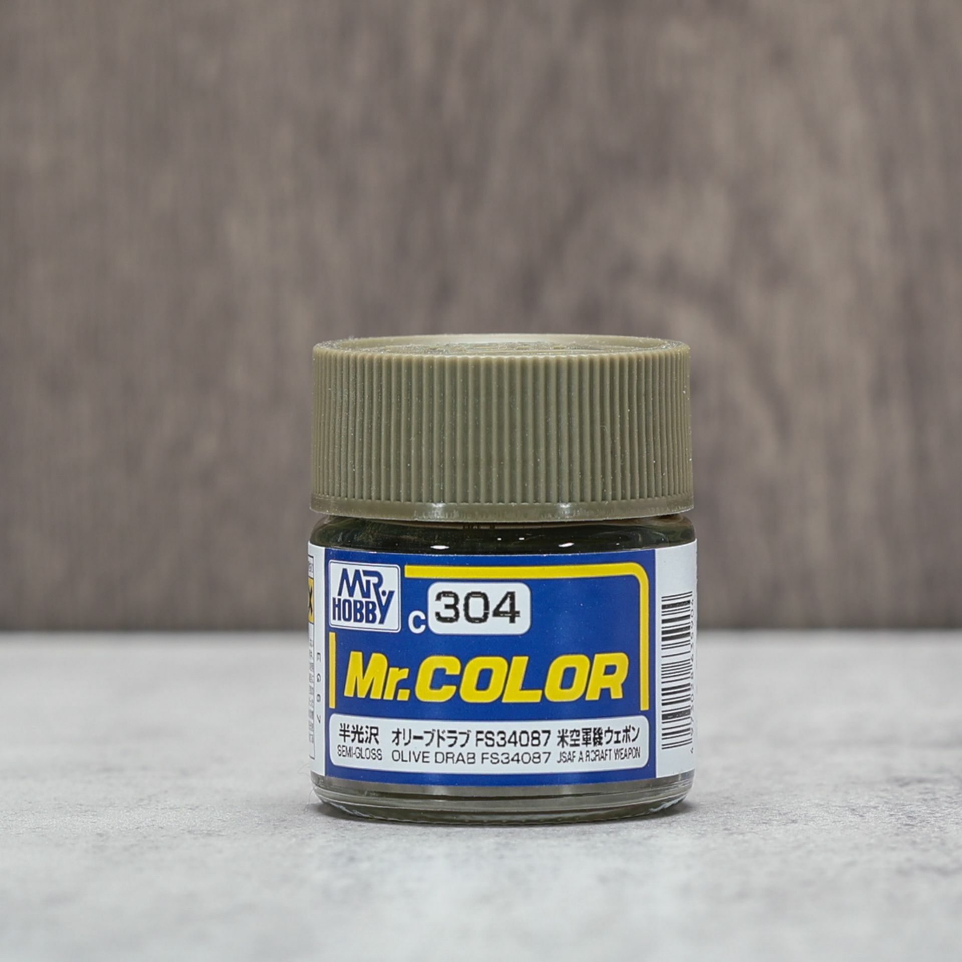 Mr.Color C304 Olive Drab FS34087 Semi-Gloss 10ml