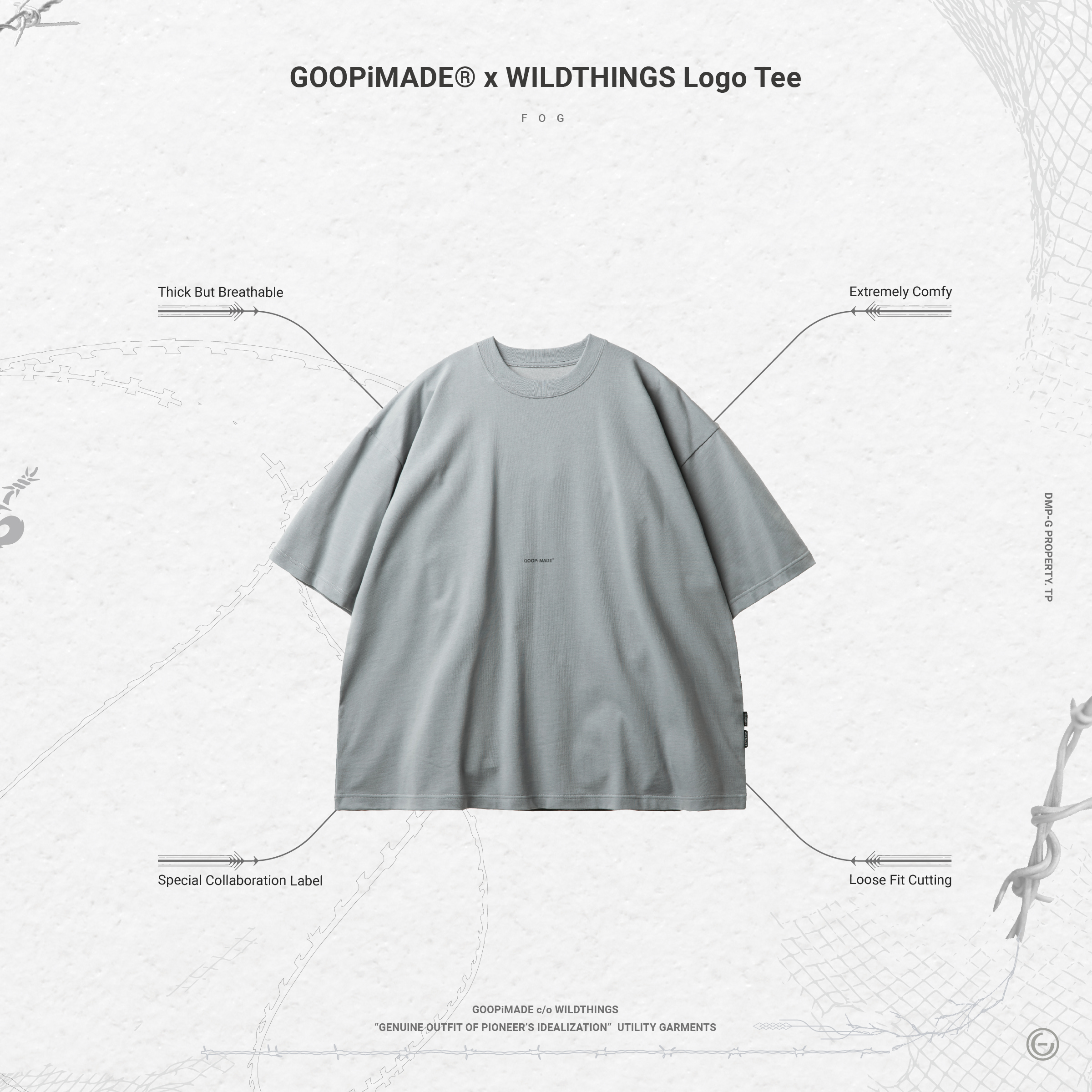 Logo Tee - Fog