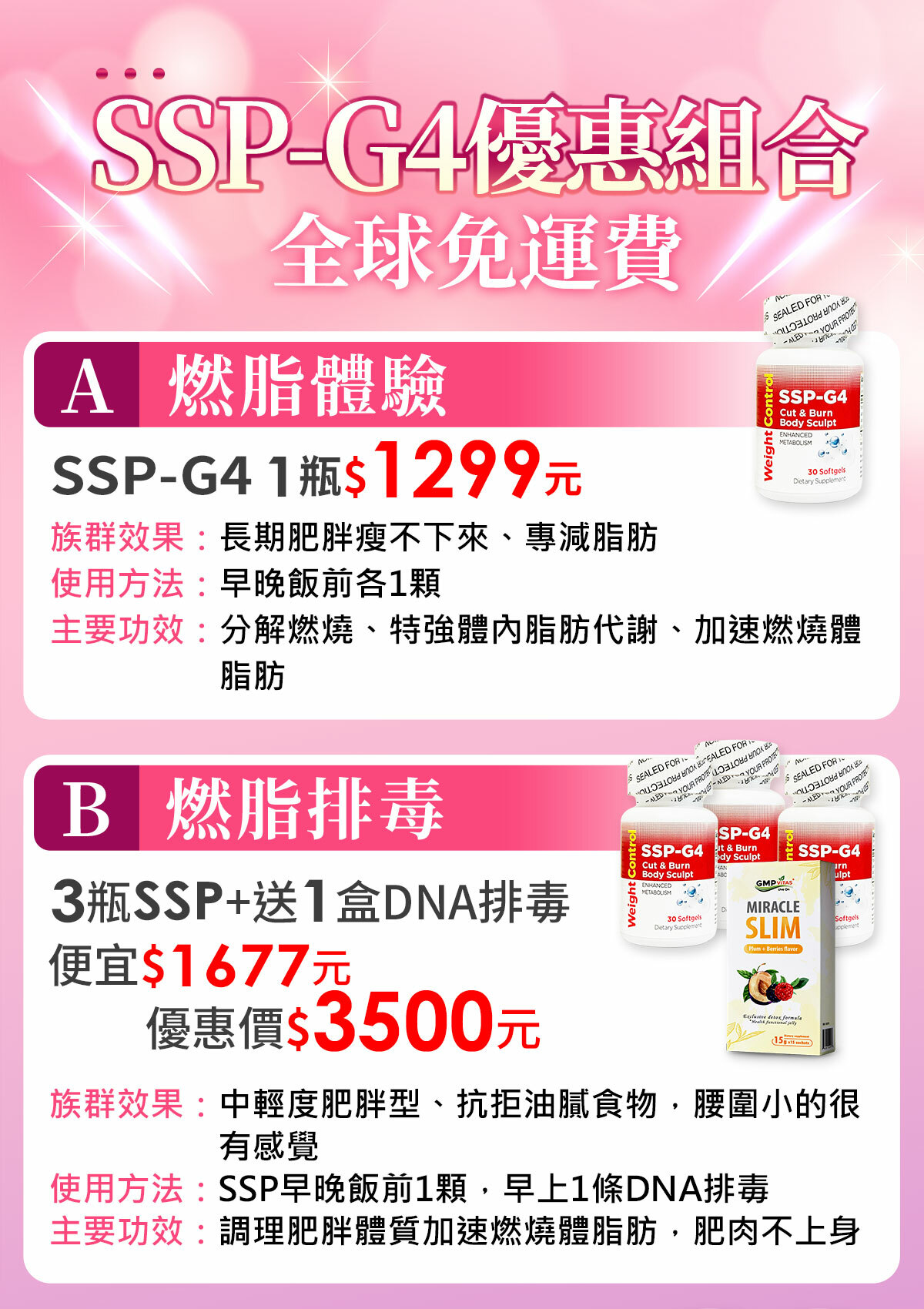 SSP-G4雙倍燃脂