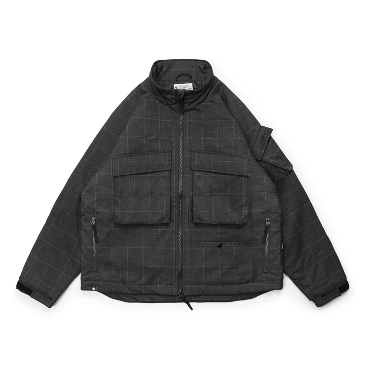 B-SIDE URBAN PLAID JACKET