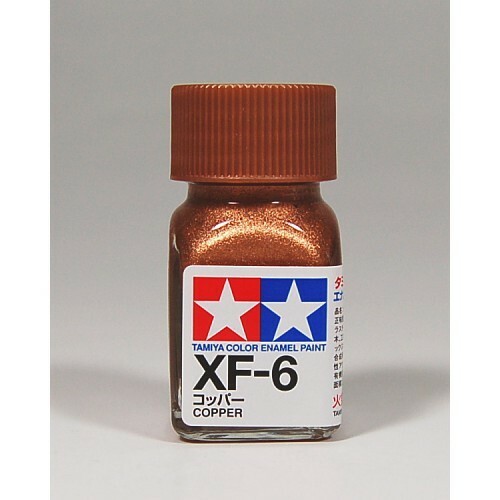 田宮 Tamiya 80306 XF-6 COPPER ENAMEL COLOR FLAT