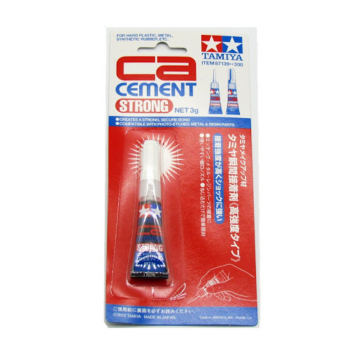 Tamiya 田宮 87139 Tamiya CA Cement (Strong) 3g