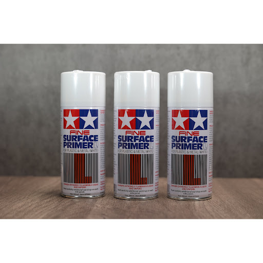 田宮 TAMIYA 87044 極細白色 水補土 底漆噴罐 180ml