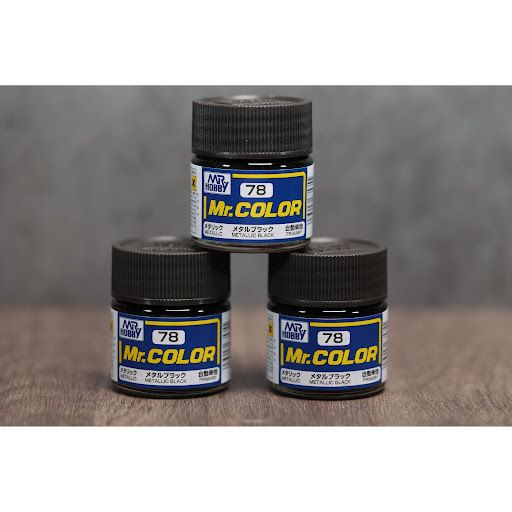 Mr.Color C078 METALLIC BLACK 金屬黑色