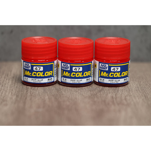 Mr.Color C047 CLEAR RED 透明紅