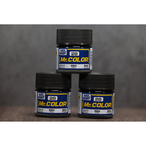 Mr.Color C028 STEEL 黑鐵色