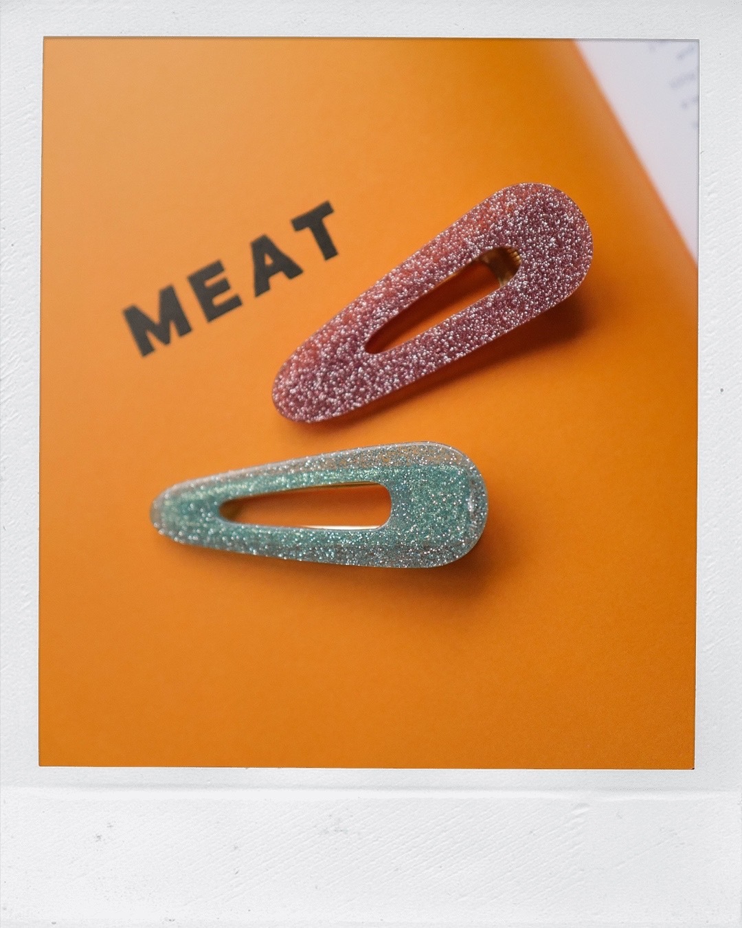 Candy hair clips