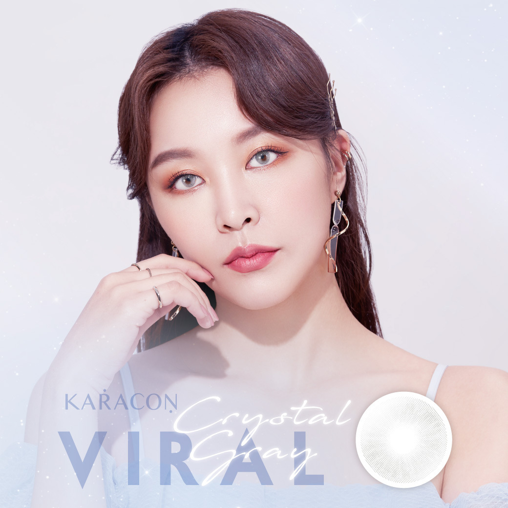KARACON VIRAL 月拋 08 水晶灰 1片裝/盒
