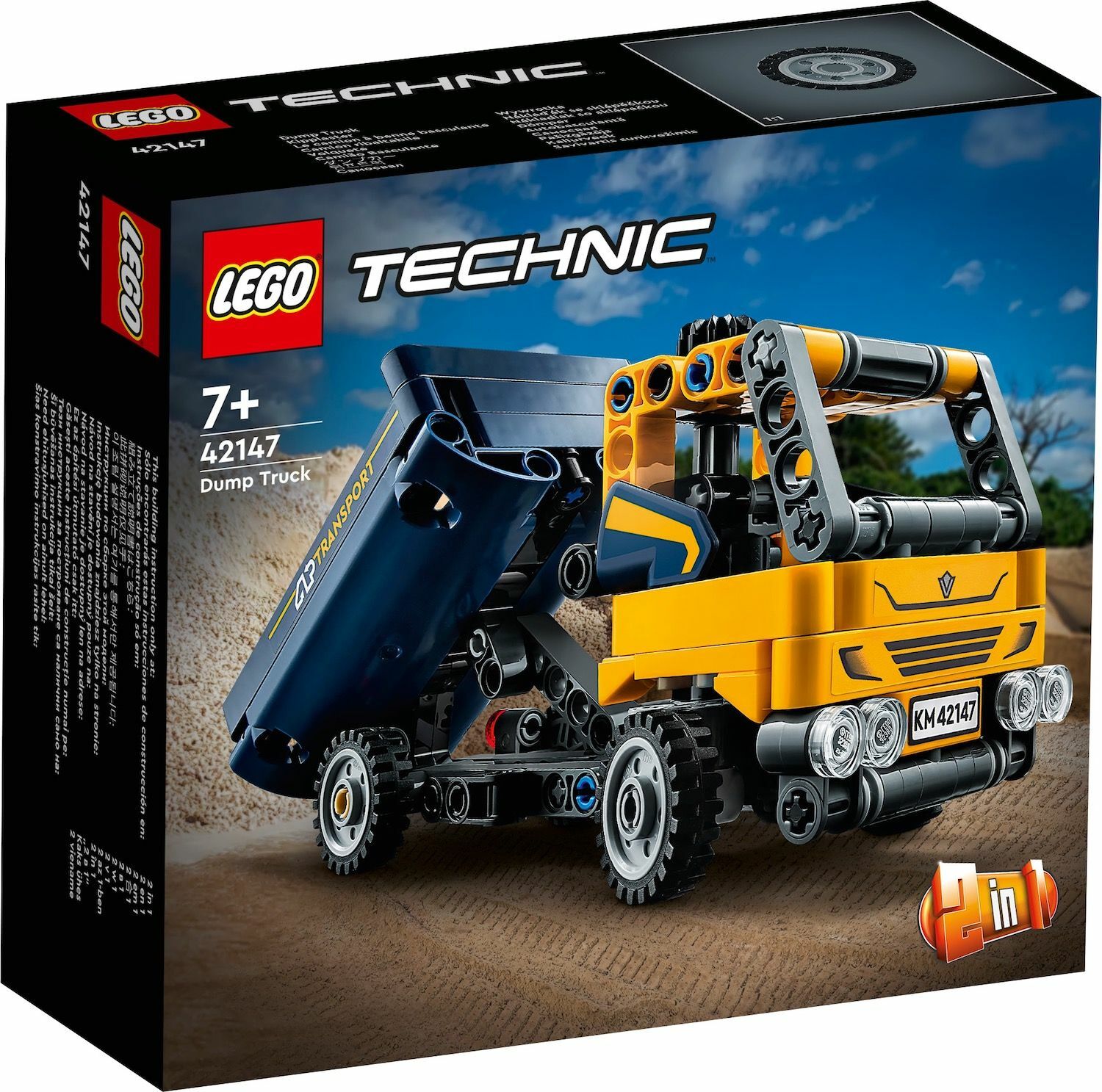 [飛米樂高積木專賣店] 工程世界的絕佳入門 LEGO 42147 TECHNIC-傾卸式卡車