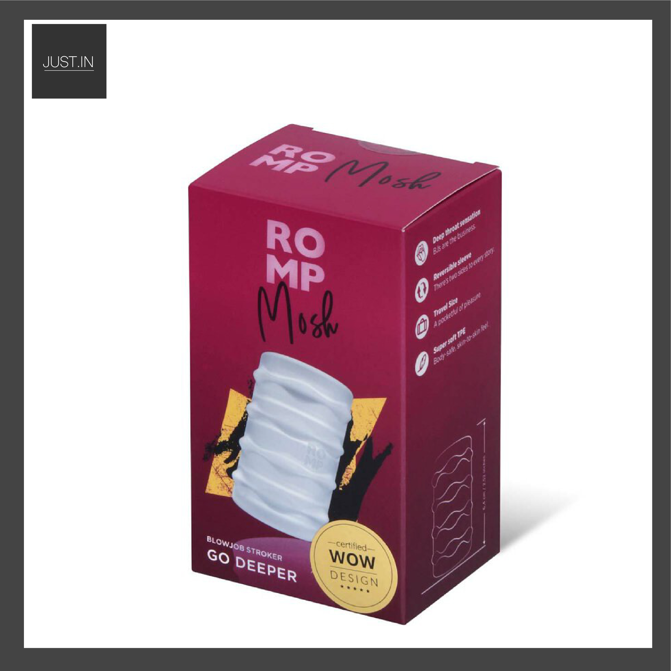 ROMP Mosh 飛機杯| just.inofficial兩性用品商店