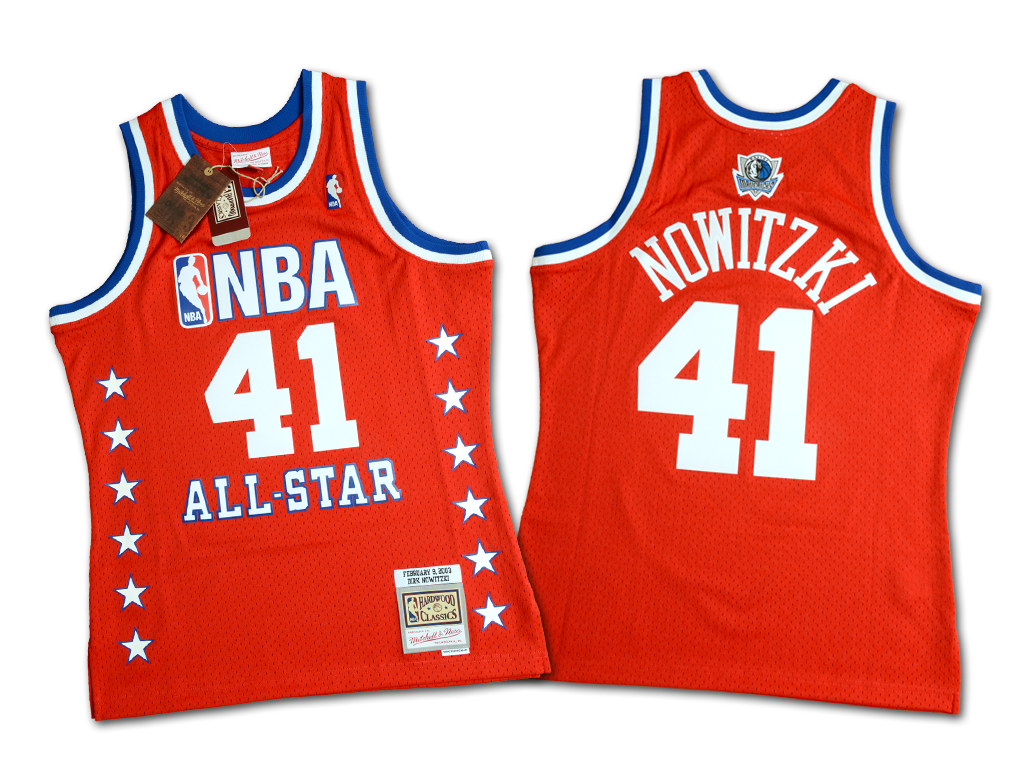 Mitchell & Ness 2003 NBA 全明星賽 Dirk Nowitzki 復刻 Swingman