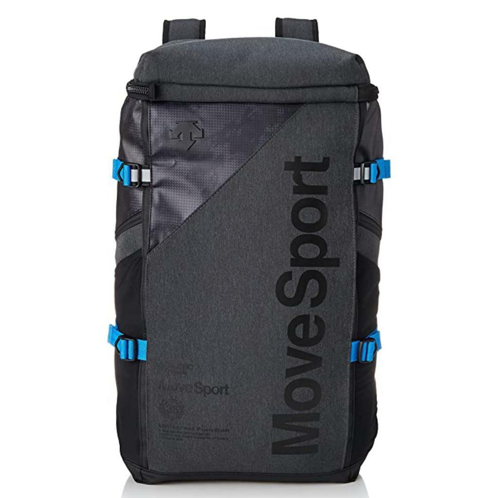 【💥 日本直送】40L DESCENTE MOVESPORT 背囊 背包 書包 雙肩包 灰藍 拼接