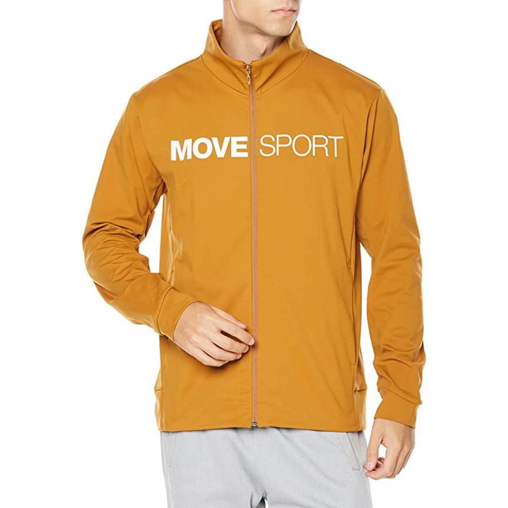 【💥 日本直送】DESCENTE MOVESPORT 防風夾克 外套 防風 保暖 彈力 橙黃色