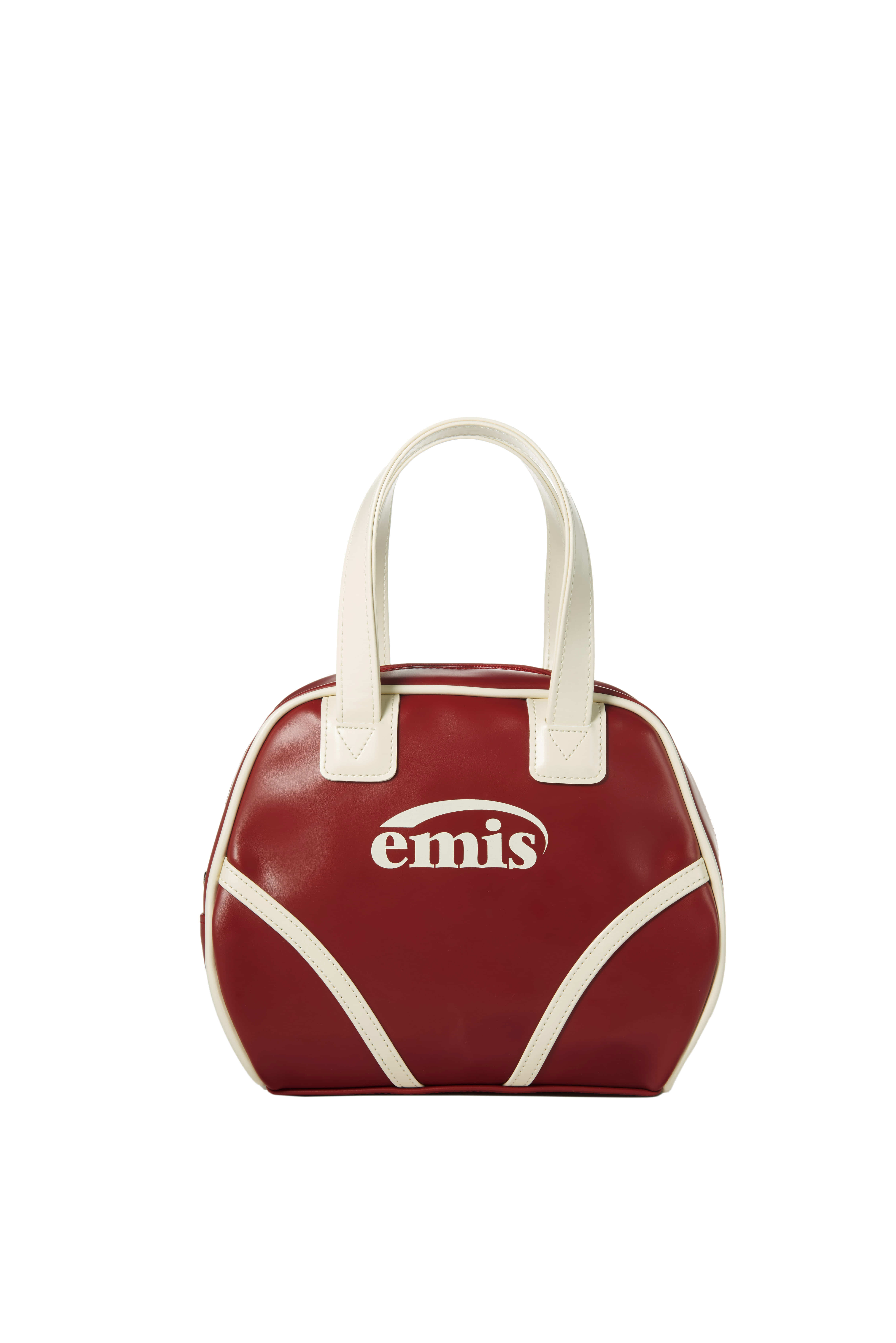 [EMIS] VINTAGE TOTE BAG-BURGUNDY