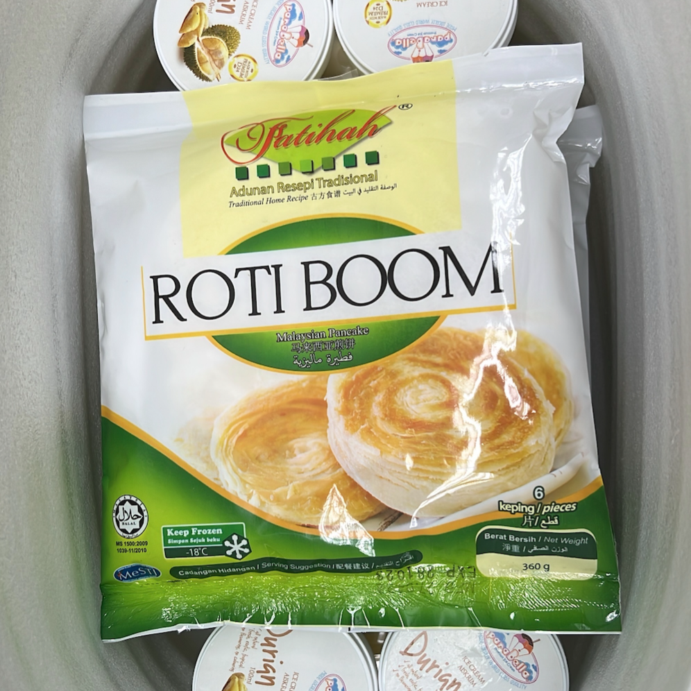 Roti BOOM Roti Paratha 煎餅 - 馬來西亞 / 馬來西亞優質食品 / 每包 360克