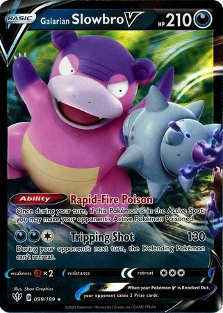 S3 099/189 Galarian Slowbro V