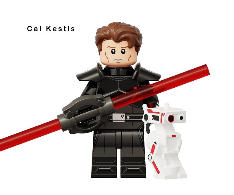 Cal Kestis Star Wars Minifigures fit Lego