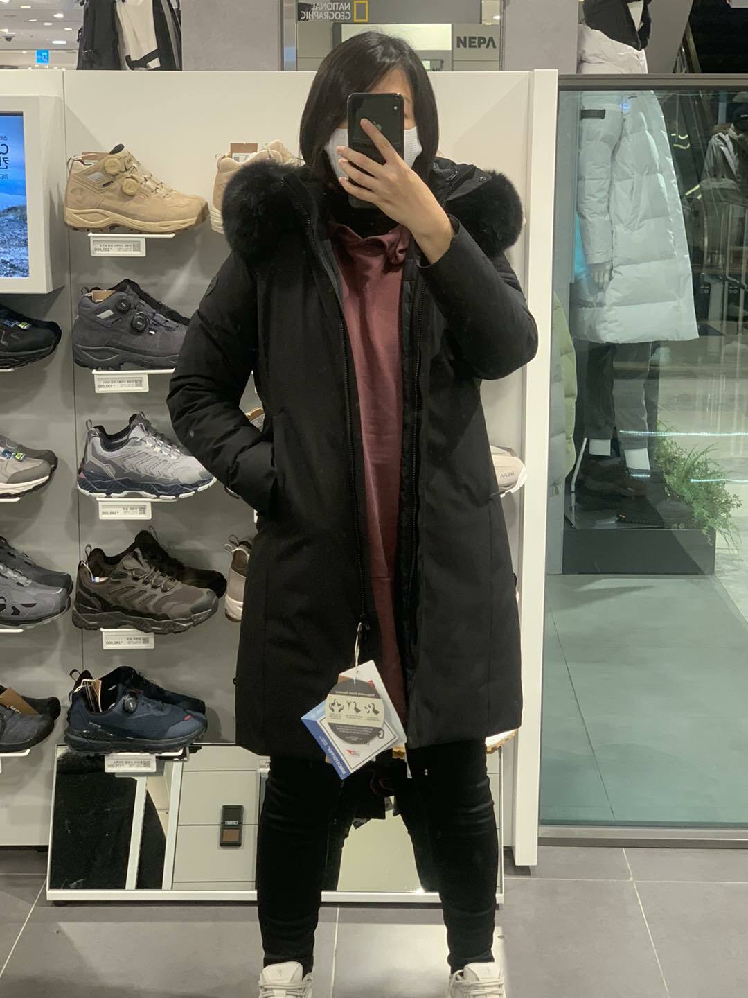 NEPA NEPA 2合1 Goretex Infinium + Goose Down 雙面羽絨 -NP503