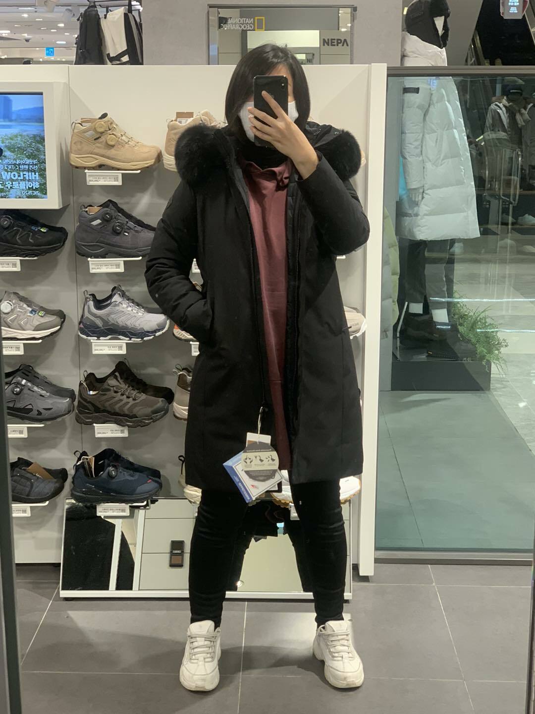 NEPA NEPA 2合1 Goretex Infinium + Goose Down 雙面羽絨 -NP503