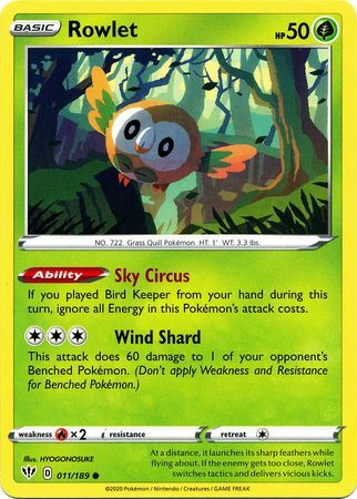 S3 011/189 Rowlet