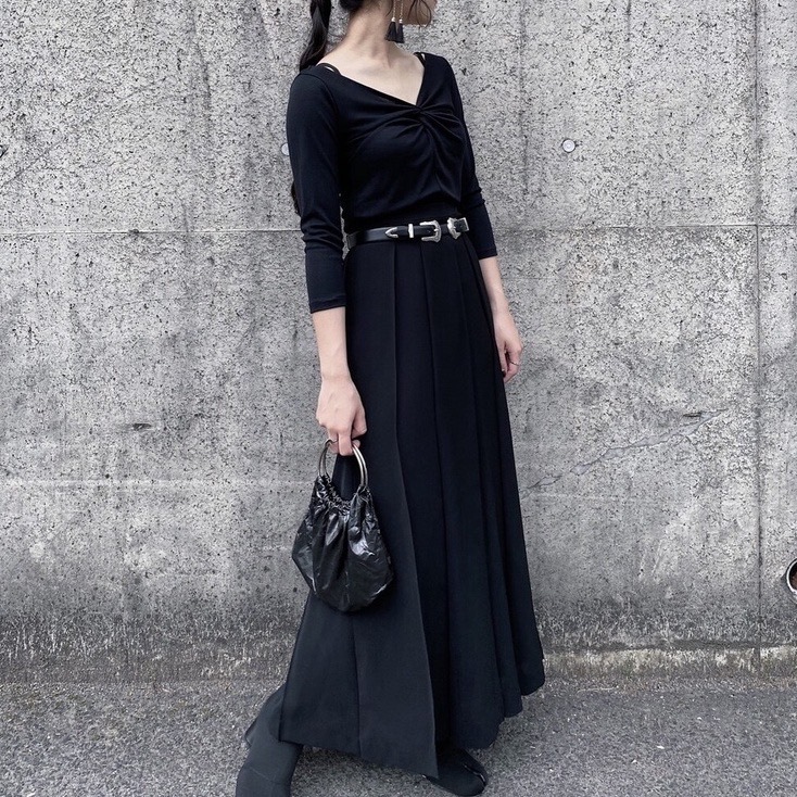 TOGA PULLA METAL LEATHER BELT 2