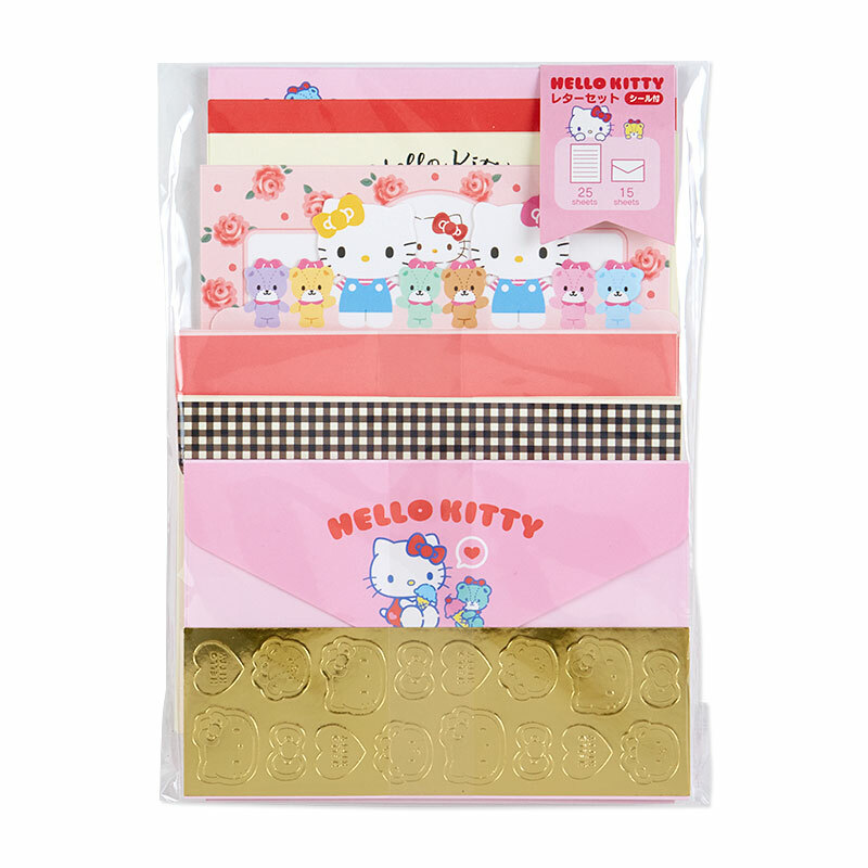 HELLO KITTY LETTER SET