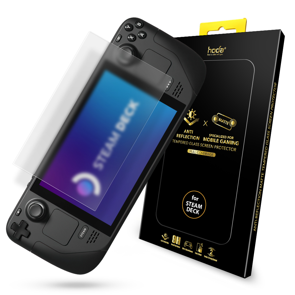 【STEAM DECK /OLED】Anti-Reflection Glass Protector