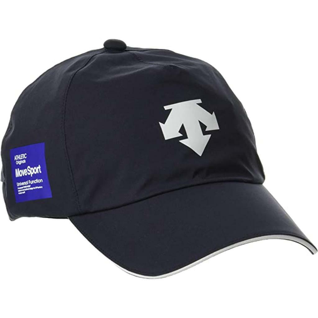 【💥日本直送】DESCENTE cap帽 鴨舌帽 高爾夫 帽子 防水 黑色