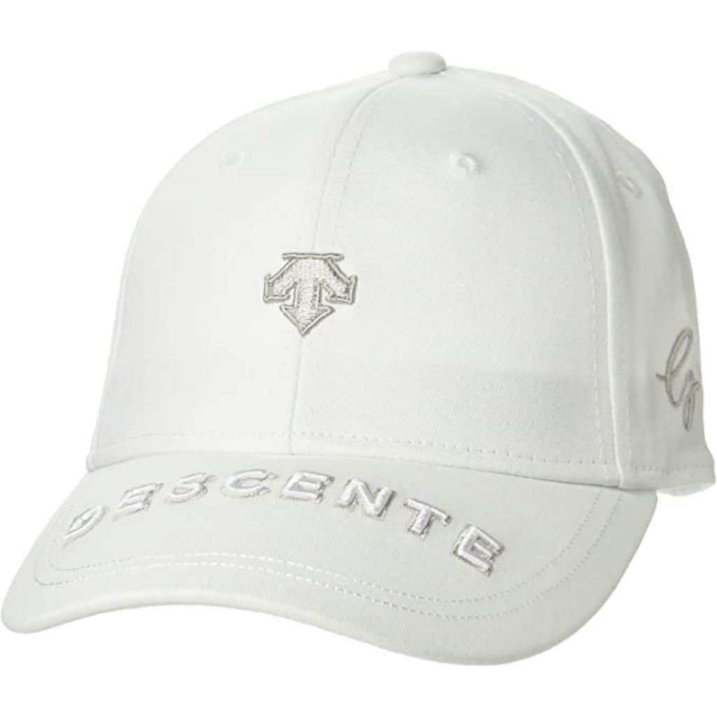 【💥日本直送】DESCENTE cap帽 鴨舌帽 高爾夫 帽子 白色
