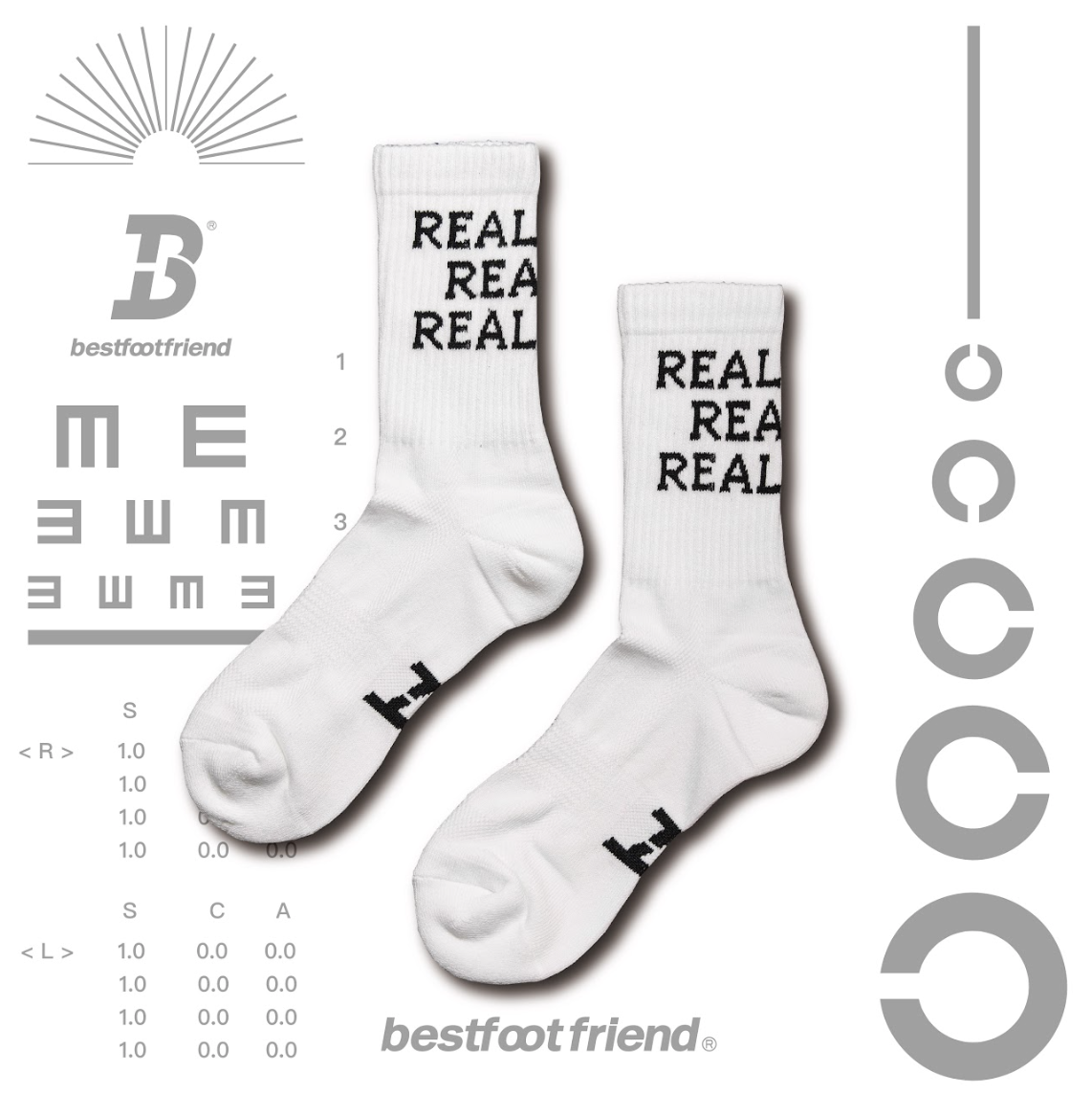 BFF REAL EYES SOCKS
