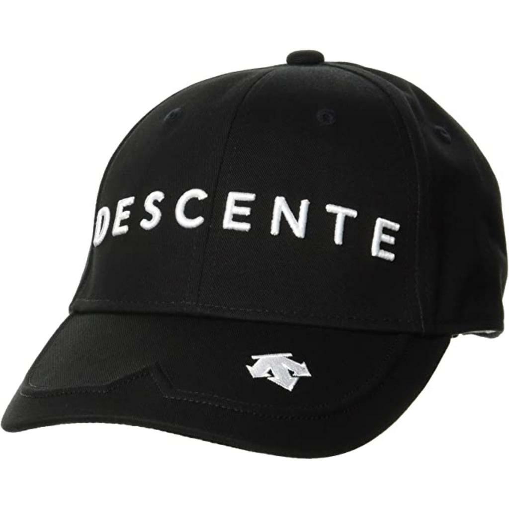 【💥日本直送】DESCENTE cap帽 鴨舌帽 帽子 黑色