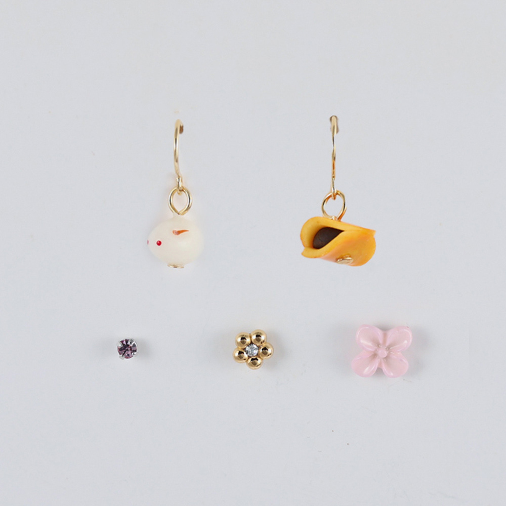 和風 | 京都甜點 · 純鈦耳針 · 3款-Osewaya Taiwan