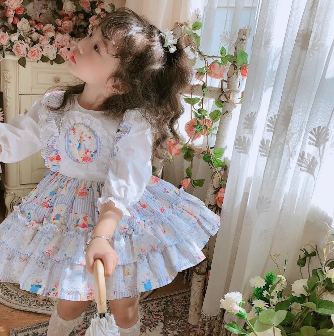 女童公主連身裙E0185