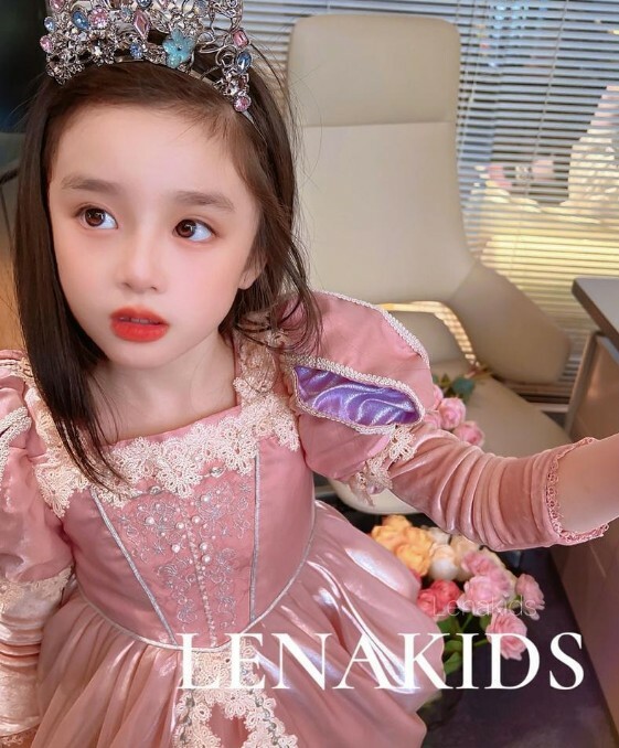 女童公主連身裙E0189