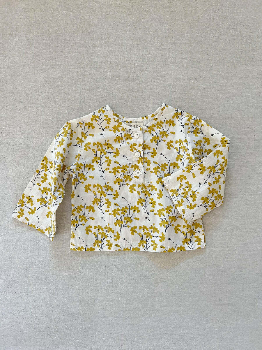 [Mabo Kids] August Henley 亨利領襯衫 / Jasmine