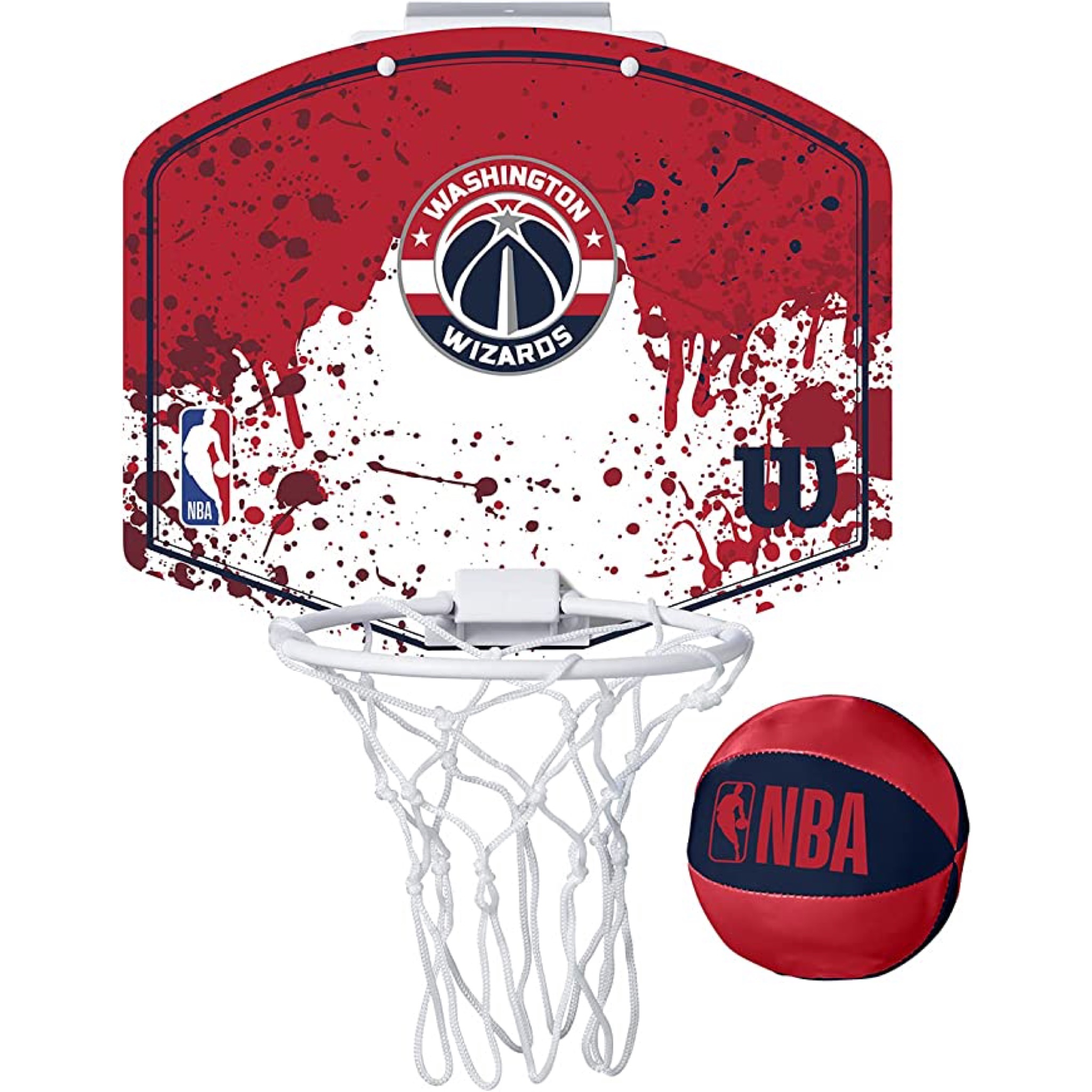 【💥日本直送】Wilson 籃球 NBA TEAM MINI HOOP Washington Wizards