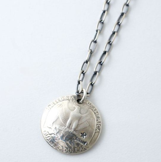 Quarter Dollar Coin Necklace
