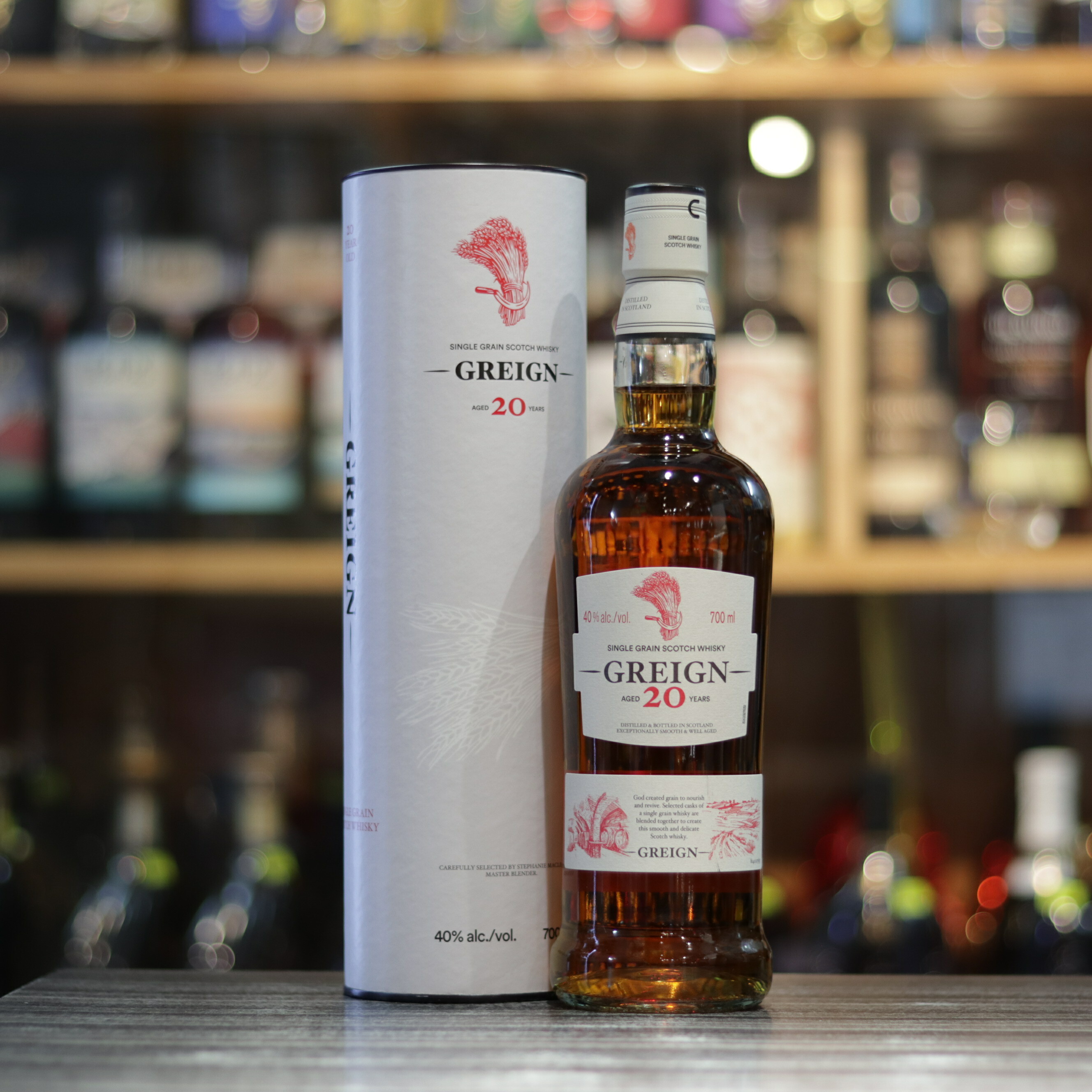 Greign Single Grain 20 Year Old - 70cl/40%
