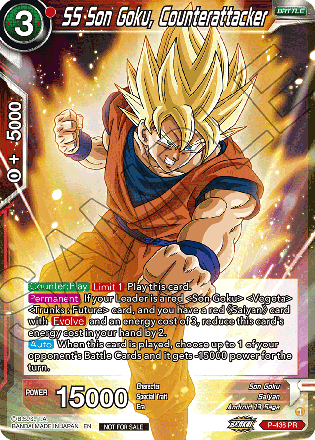 P-438 SS Son Goku, Counterattacker