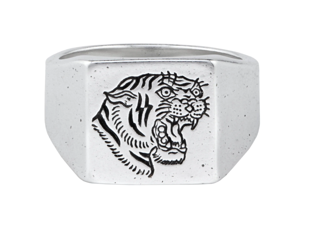 TIGER SIGNET RING