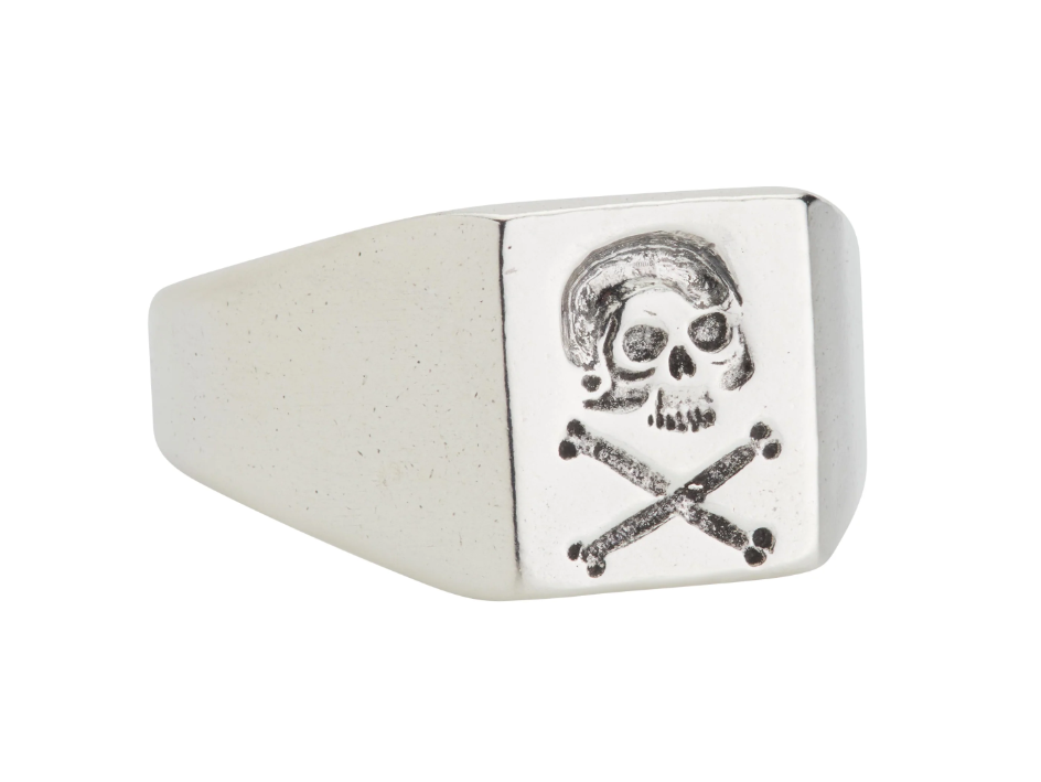 SKULL SIGNET RING