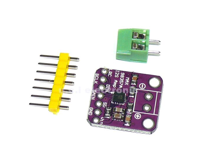 【UCI電子】(8-8) MAX98357 I2S 音訊放大器模組 無濾波D類放大 支援ESP32 樹莓派