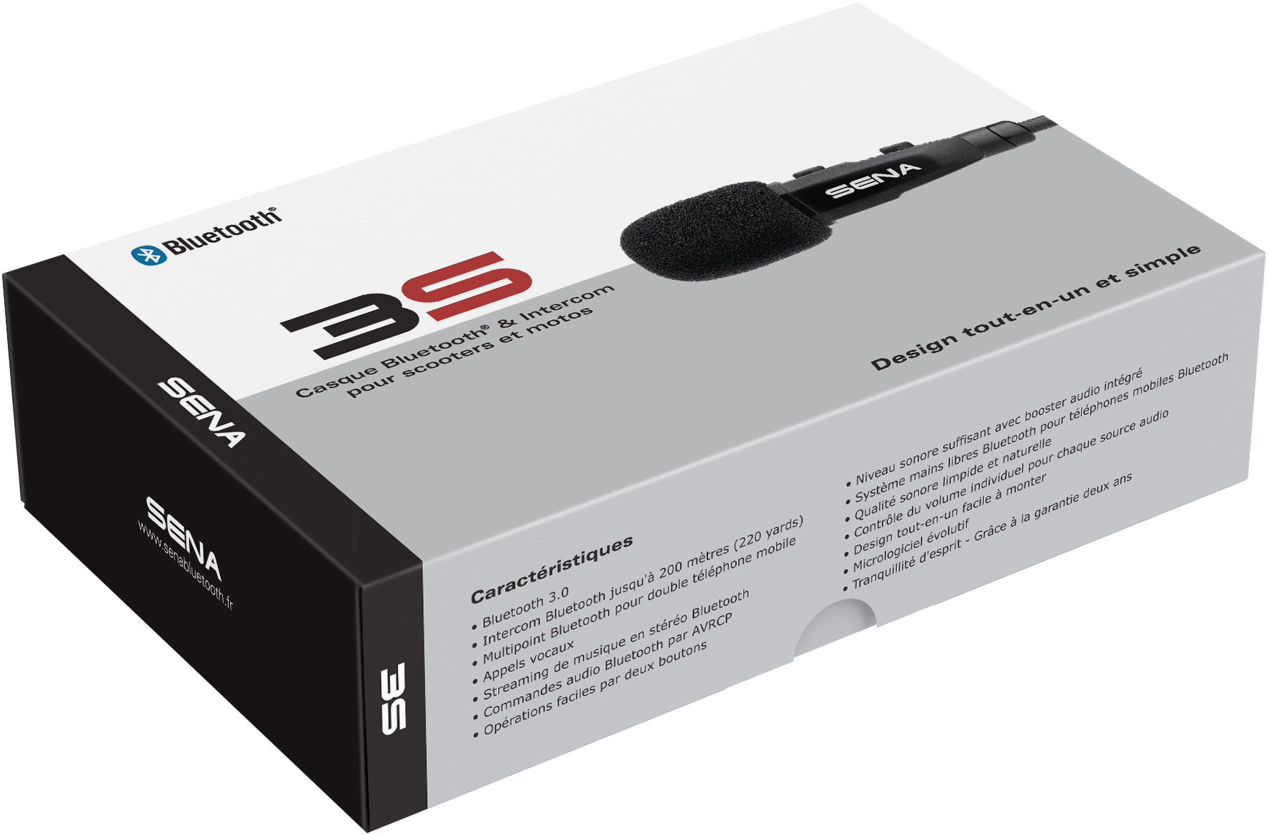 SENA 3S-B 藍牙對講耳機