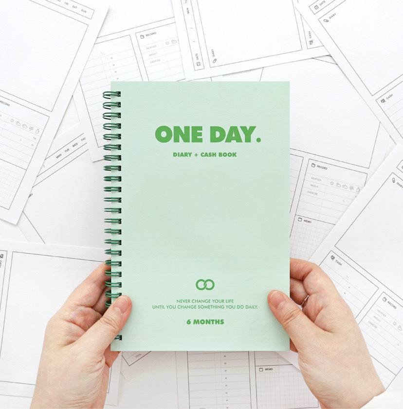 預訂｜韓國首次推出！Indigo One Day Diary + Cash Book 🌷