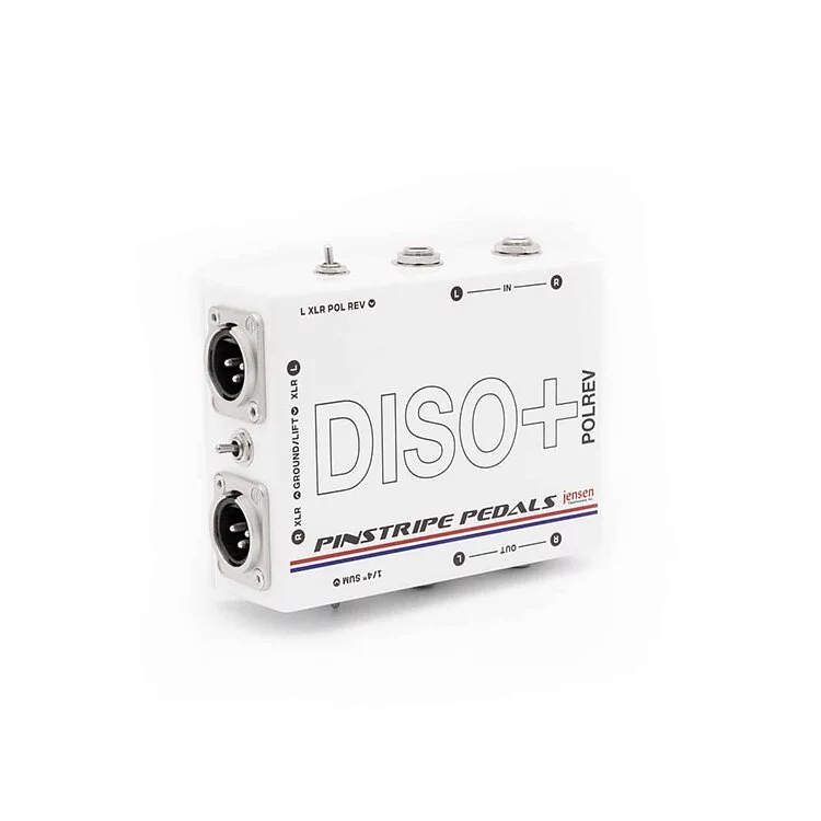 Pinstripe Pedals DISO+ DI Box（配備 XLR Polarity Reverse)