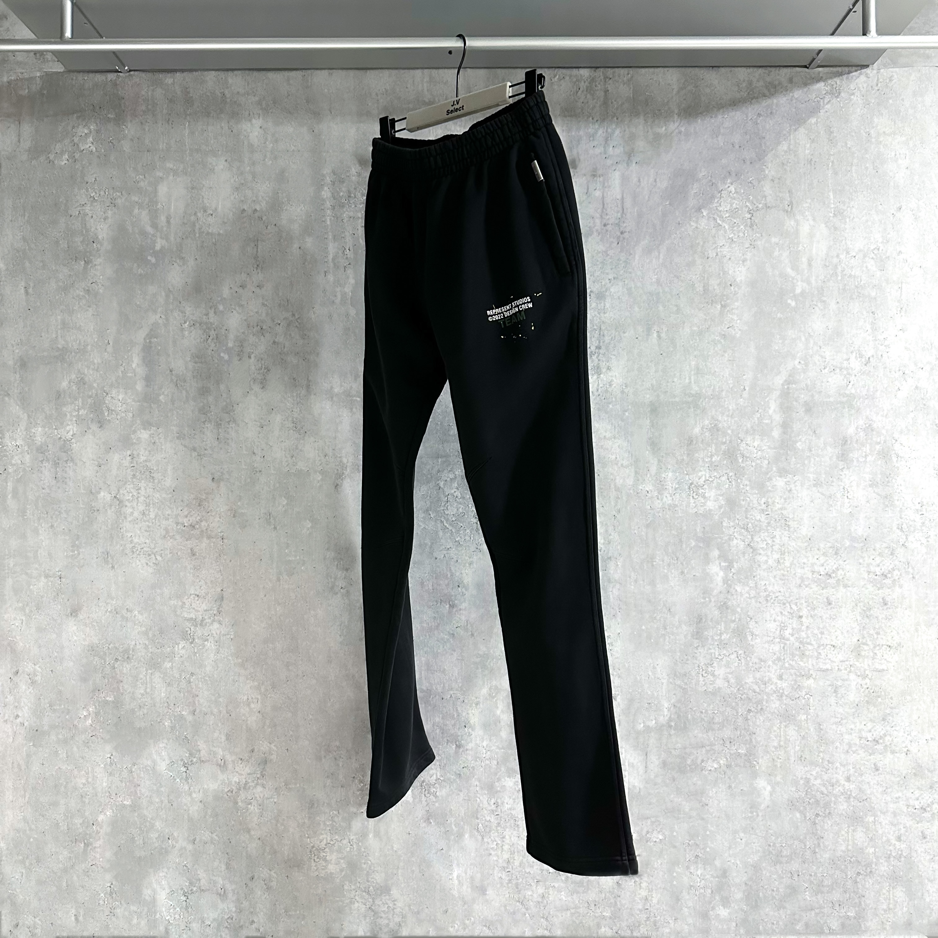 Represent Design Team Relaxed Sweatpants - Off Black